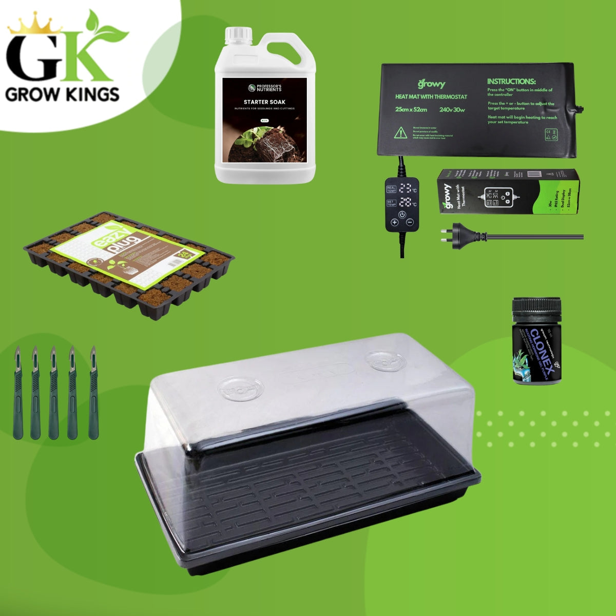 Hydroponic Propagation & Cloning Kits - Grow Kings