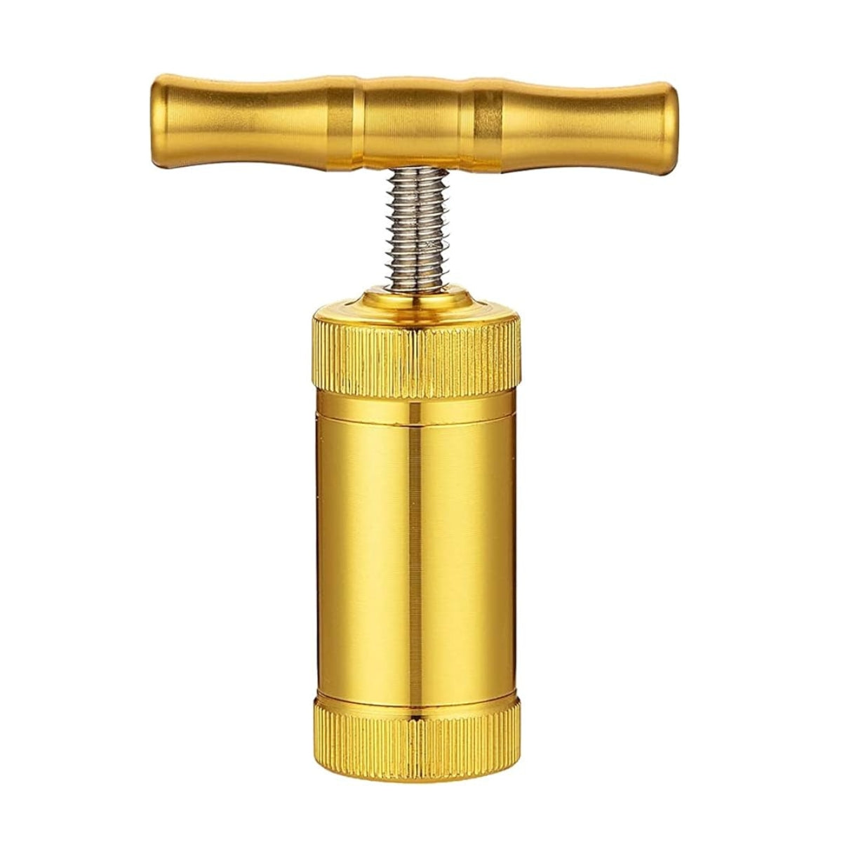 Heavy-Duty T-Handle Pollen Press – Kief Compressor For Herbs & Spices