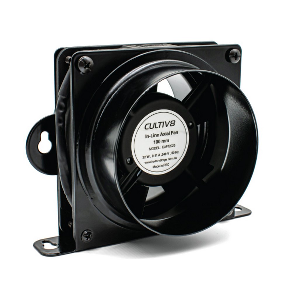 Cultiv8 100mm Inline Vent Fan for Intake