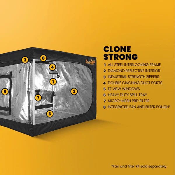 Gorilla Clone Tent - 60cm x 60cm x 81cm