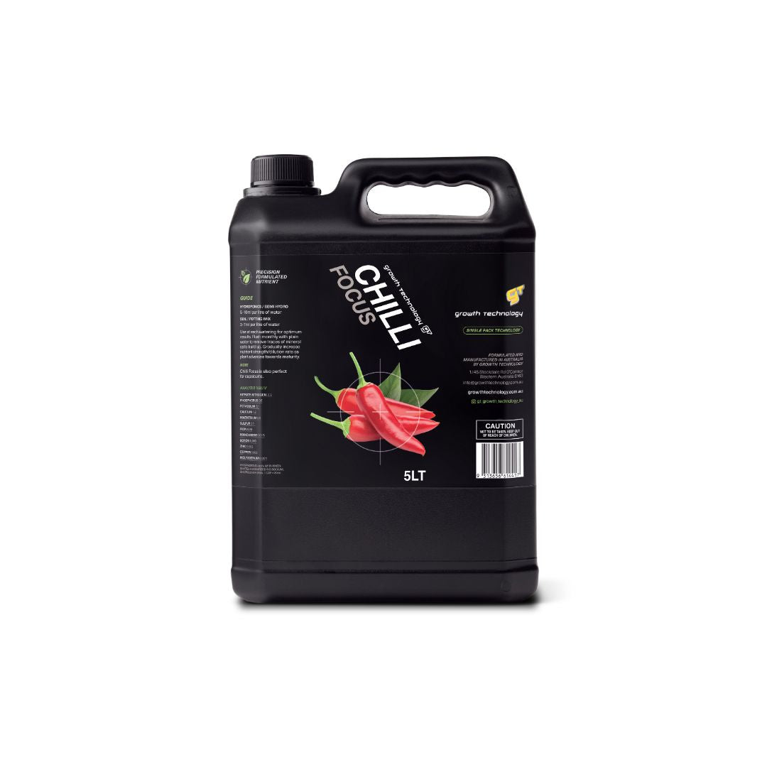 Growth Technology Chilli Focus (250mL, 1L, 5L, 20L)