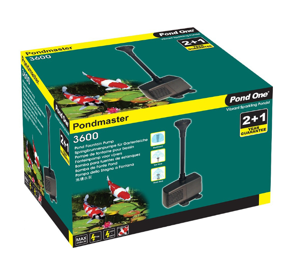Pond One Pondmaster Fountain Pump - 3600 - 3500L/Hr