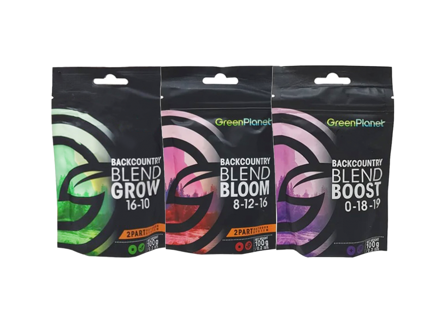 Green Planet Back Country Blend Kit - Grow, Bloom & Boost in Multiple